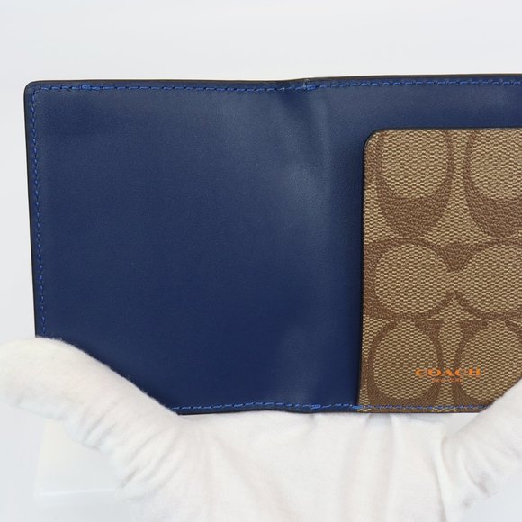 Coach | Bags | Magnetic Card Case In Colorblock Signature Canvas | Poshmark